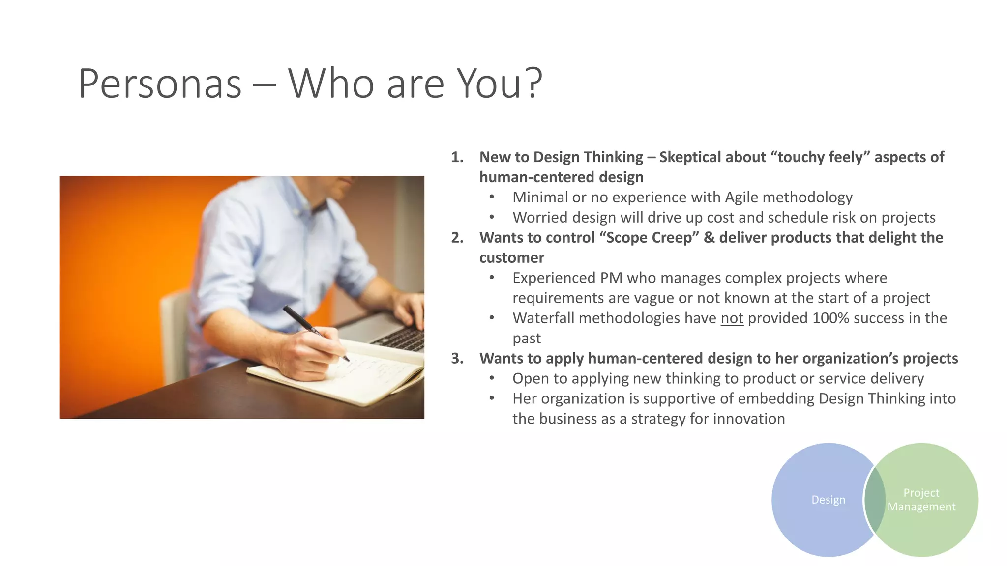 Design Thinking & Project Management | PPT