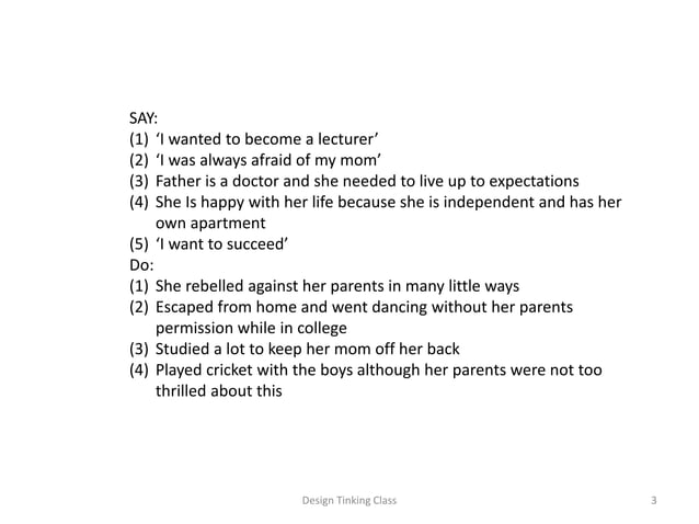 Design thinking assignment | PPT