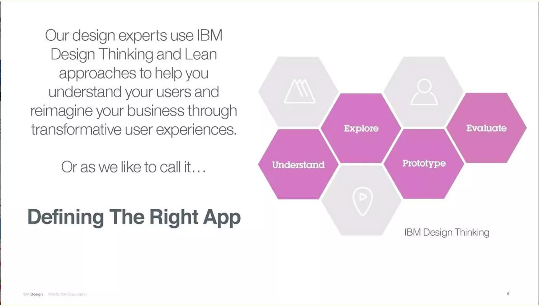 IBM Design Thinking & the Bluemix Garage Method | PPT