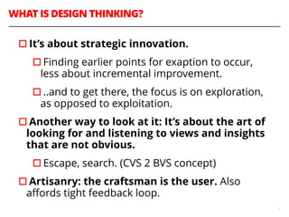 Design Thinking Bootcamp - General Assembly - Mike Biggs | PDF