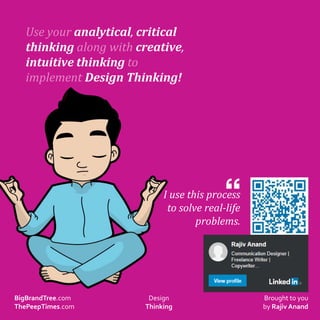 Design thinking by rajiv anand | PPTX