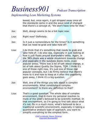 Design Thinking CHAT | PDF