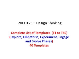 Design Thinking _ Complete Templates.pptx