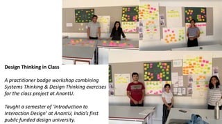 Design Thinking - Ekta Jafri | PPTX