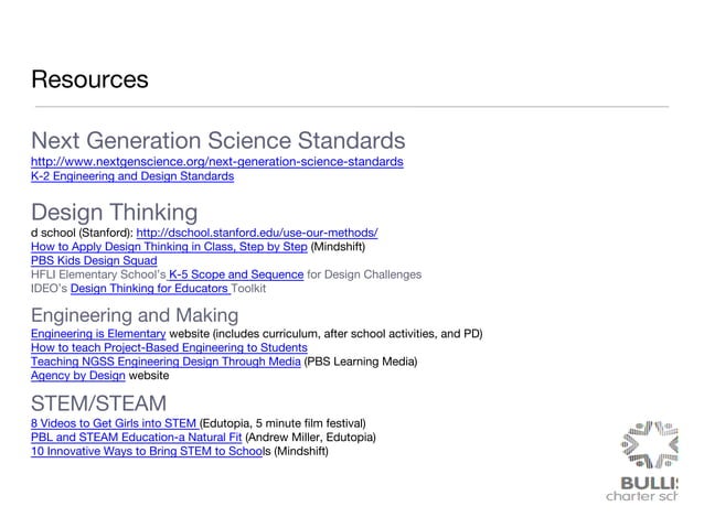 Design Thinking and Engineering for Young Students | PPT