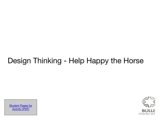 Design Thinking and Engineering for Young Students | PPT