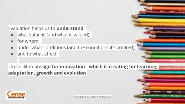 An Introduction to Design Thinking for Evaluation | PPTX