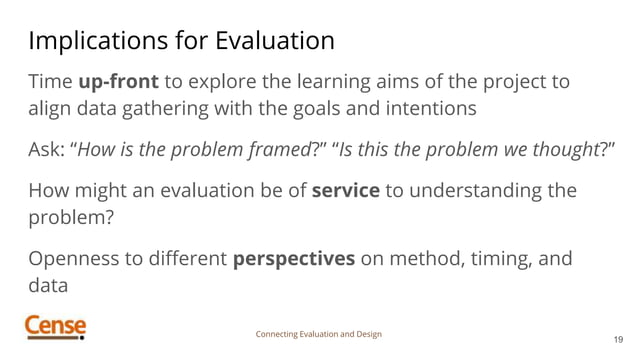 An Introduction to Design Thinking for Evaluation | PPTX