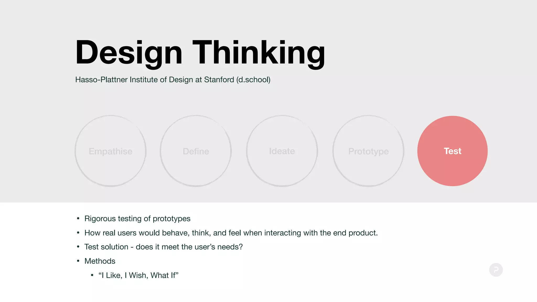 Design Thinking for Data Intelligence slides | PDF