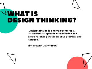 Design thinking for startups | PDF