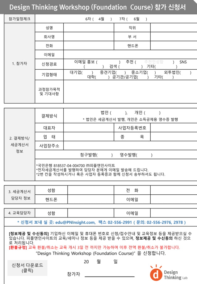 Design thinking (foundation course) | PDF