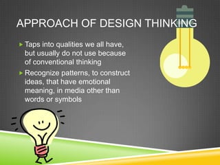 Design thinking & healthcare | PPT