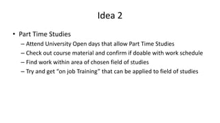 Design thinking ideate student to unversity | PPT