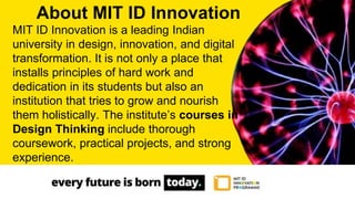 Design Thinking in Education - MIT ID Innovation | PPTX