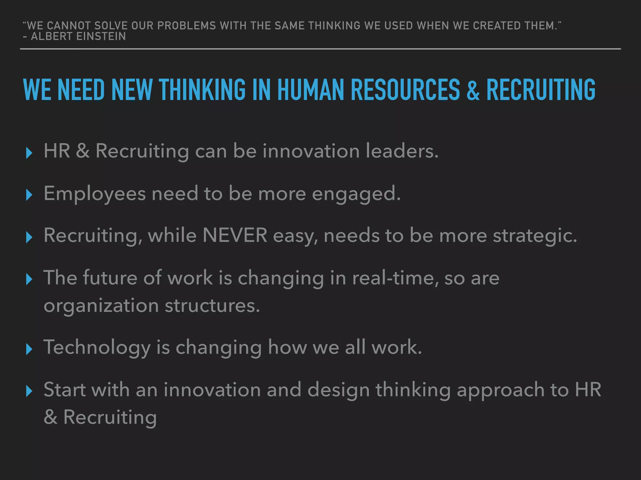 HR & Recruiting Innovation Sprint | PDF