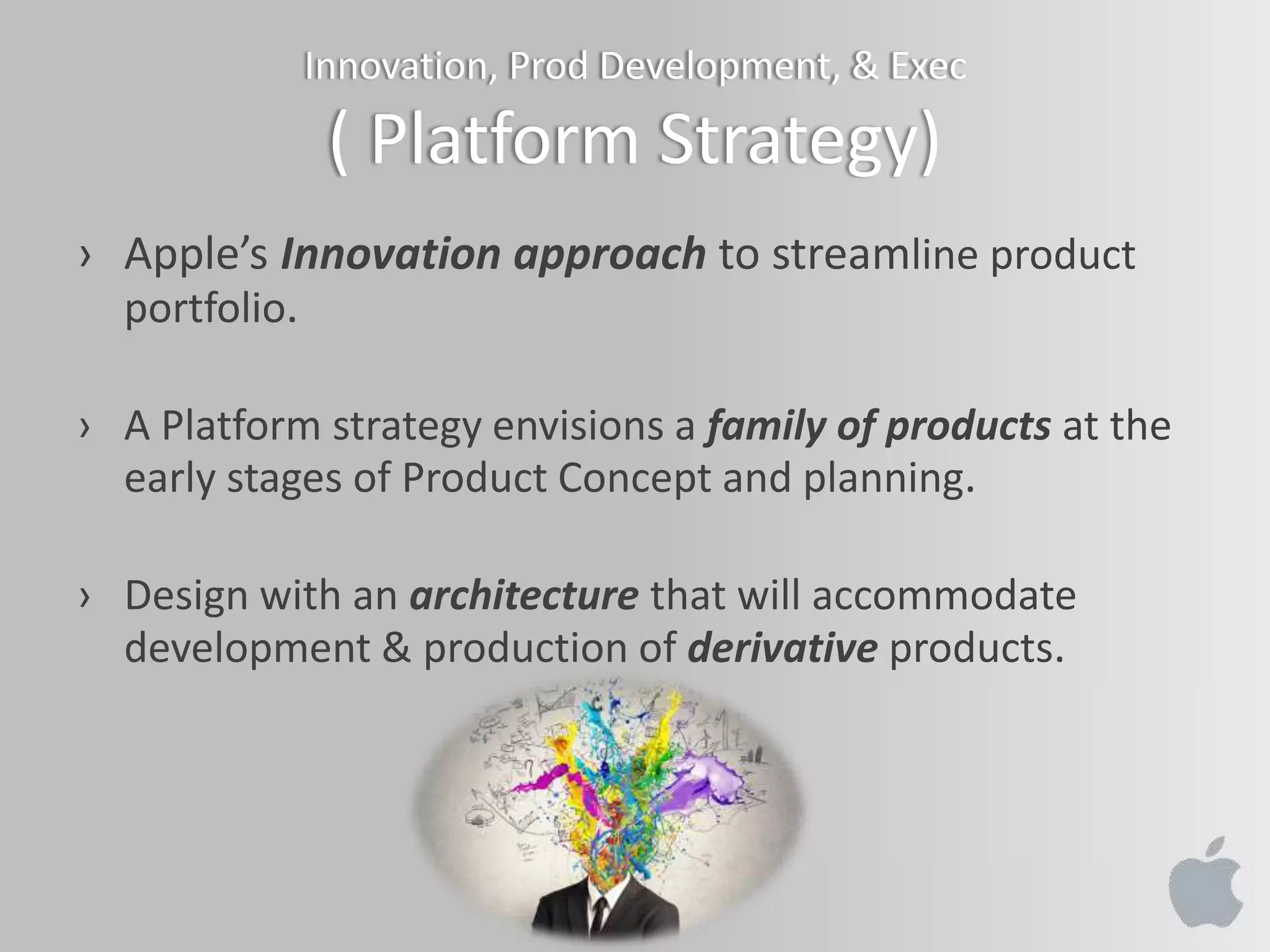 Design thinking & innovation at apple | PPTX