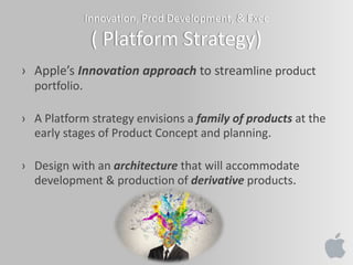 Design thinking & innovation at apple | PPTX
