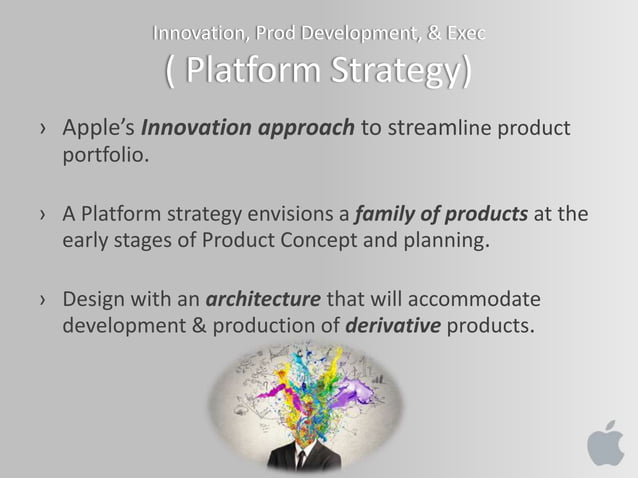 Design thinking & innovation at apple | PPTX