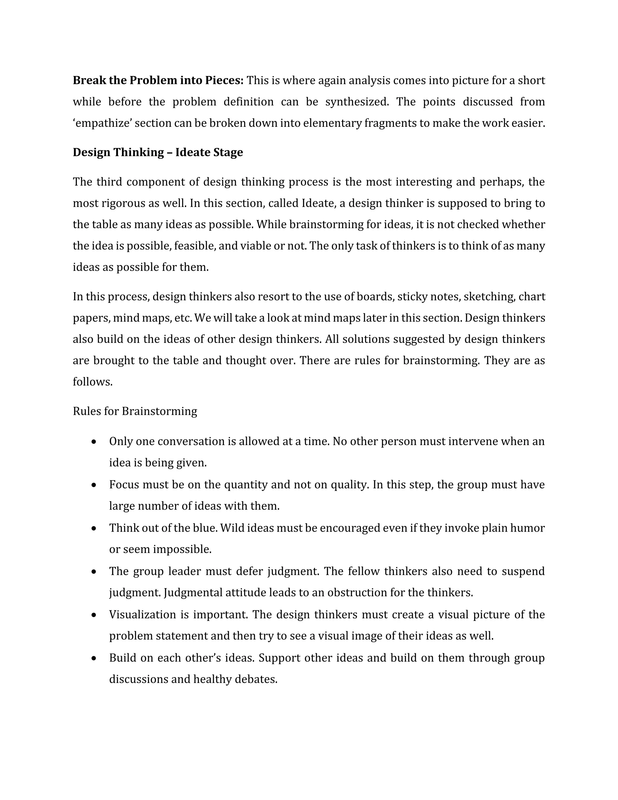 Design thinking notes | PDF