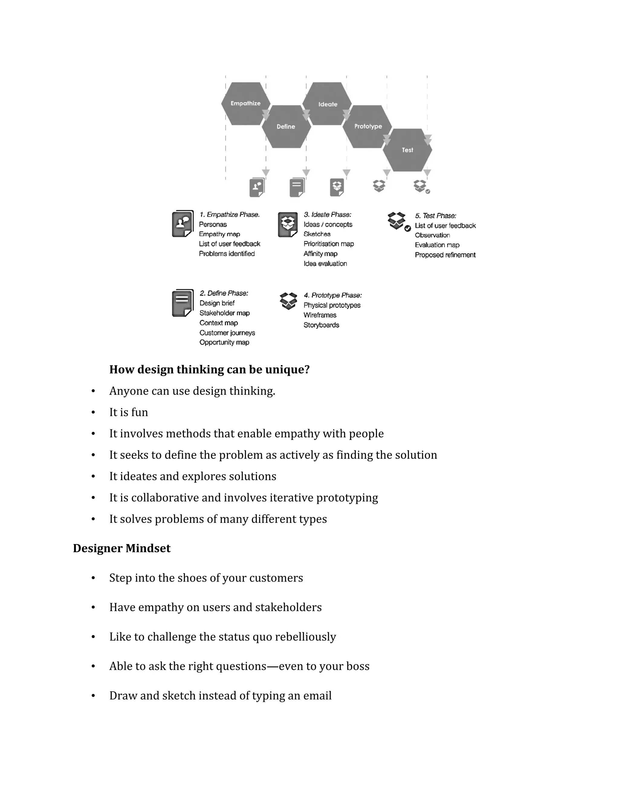 Design thinking notes | PDF