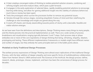 Design Thinking Overview (summary by Interaction Design Foundation) | PDF