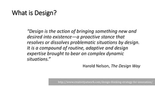 Design thinking. Visualization concept | PPTX