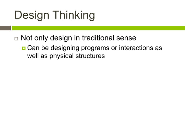 Design Thinking PBL Week 1 | PPT