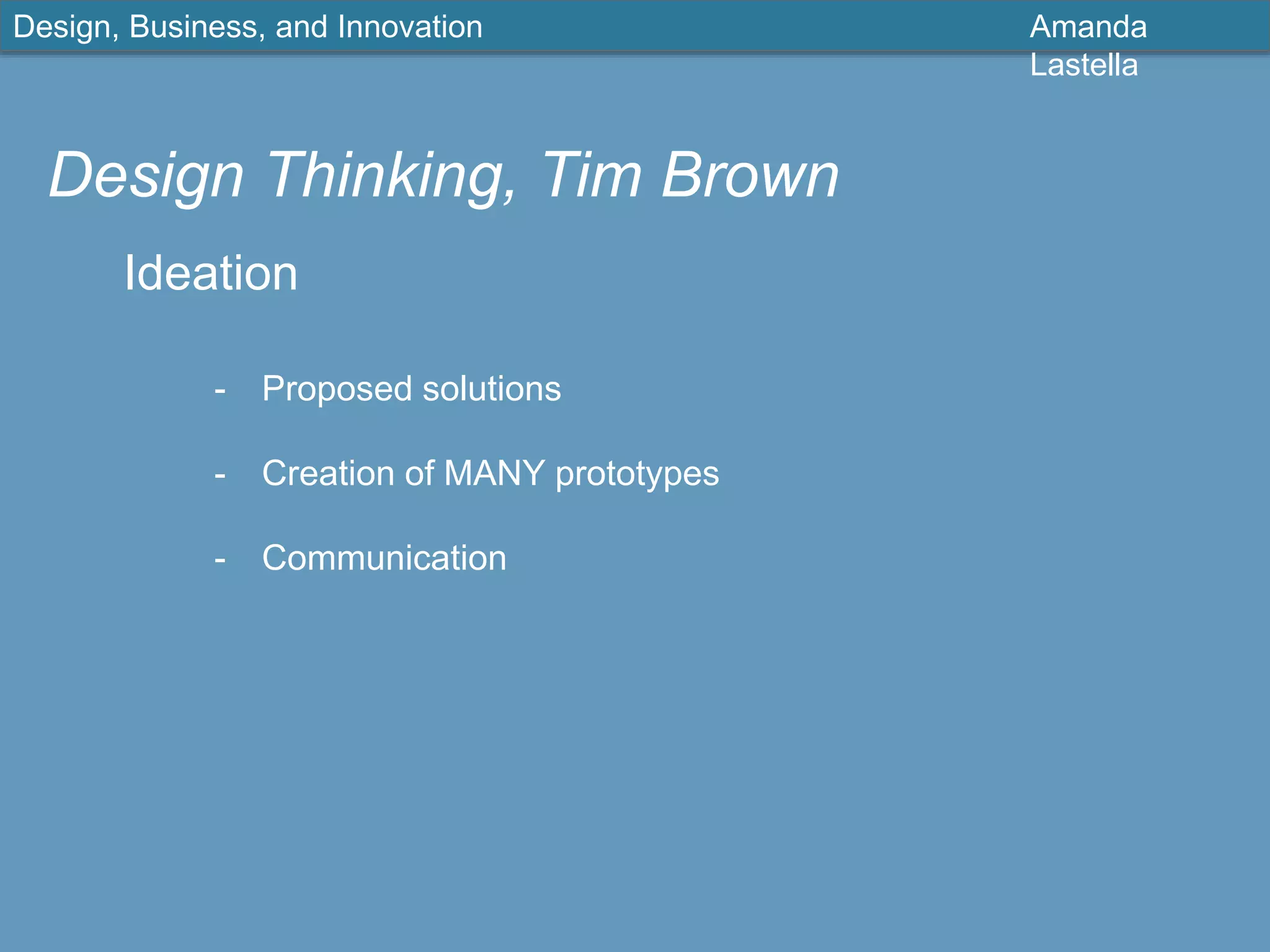 Design thinking powerpoint | PPT