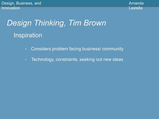 Design thinking powerpoint | PPT
