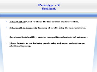 Design thinking pretotype assignment