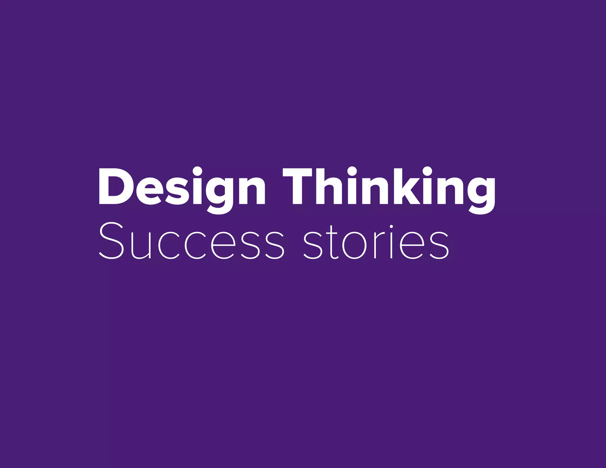Design thinking: an overview | PDF