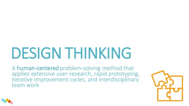 Design thinking and Role Playing | PPT