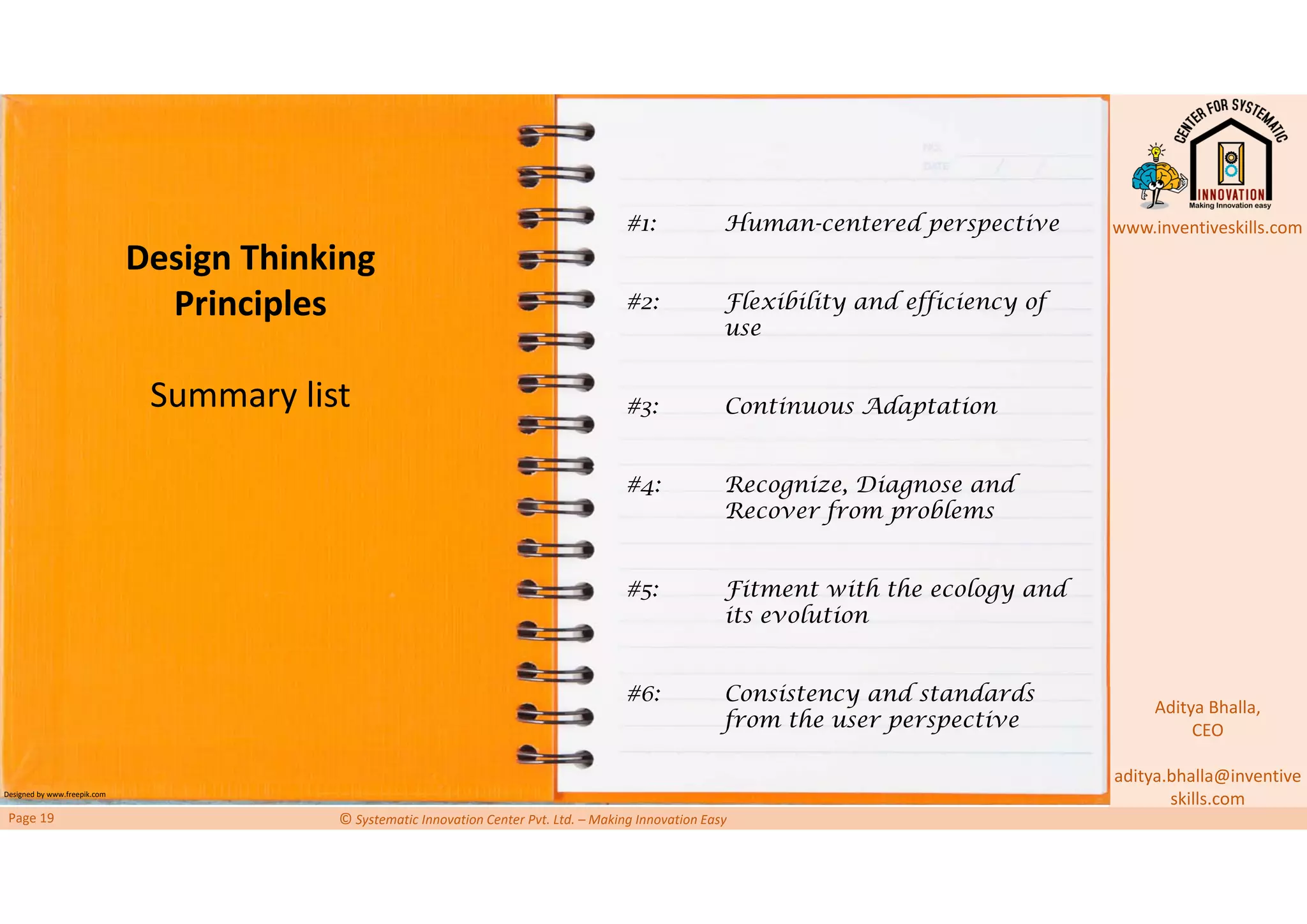 Design Thinking Skills and the TRIZ connection | PDF