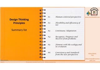 Design Thinking Skills and the TRIZ connection | PDF