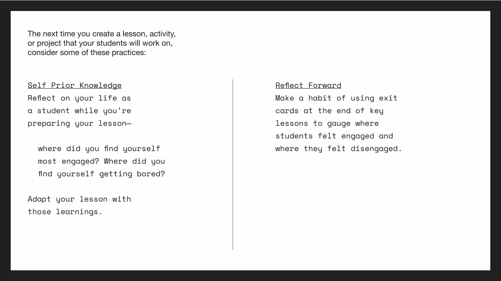 Innovative Educators: Design Thinking Mindsets to Bring to your ...