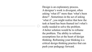 Innovative Educators: Design Thinking Mindsets to Bring to your ...