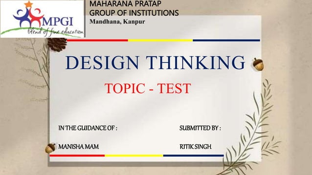 DESIGN THINKING STAGE TEST.pptx