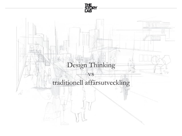 Design thinking & storytelling - föreläsning på Marknadsföringen i ...