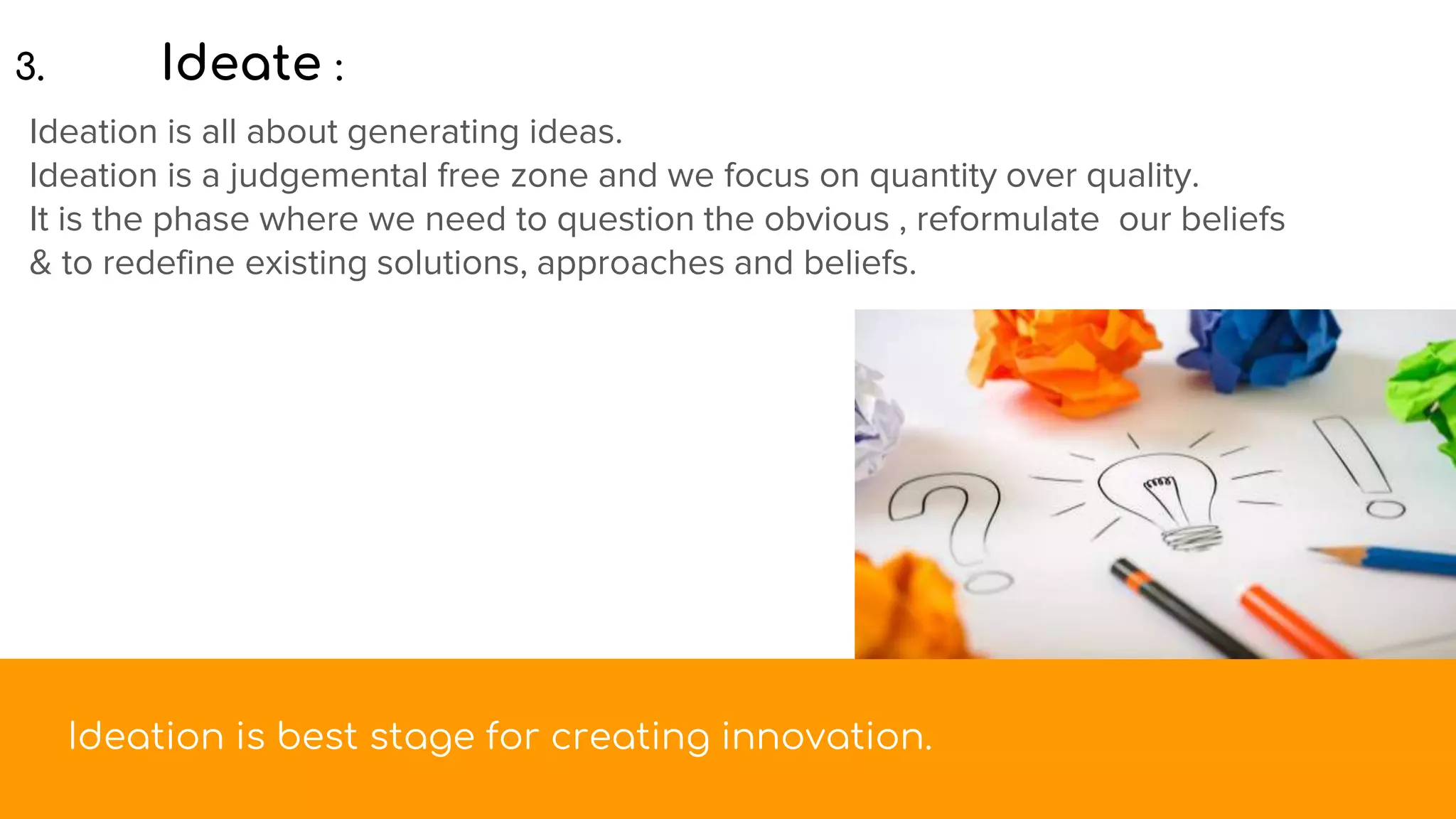 Design Thinking : The 5 Stage Process | PPTX