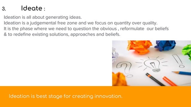 Design Thinking : The 5 Stage Process | PPTX | Design | Fine Art