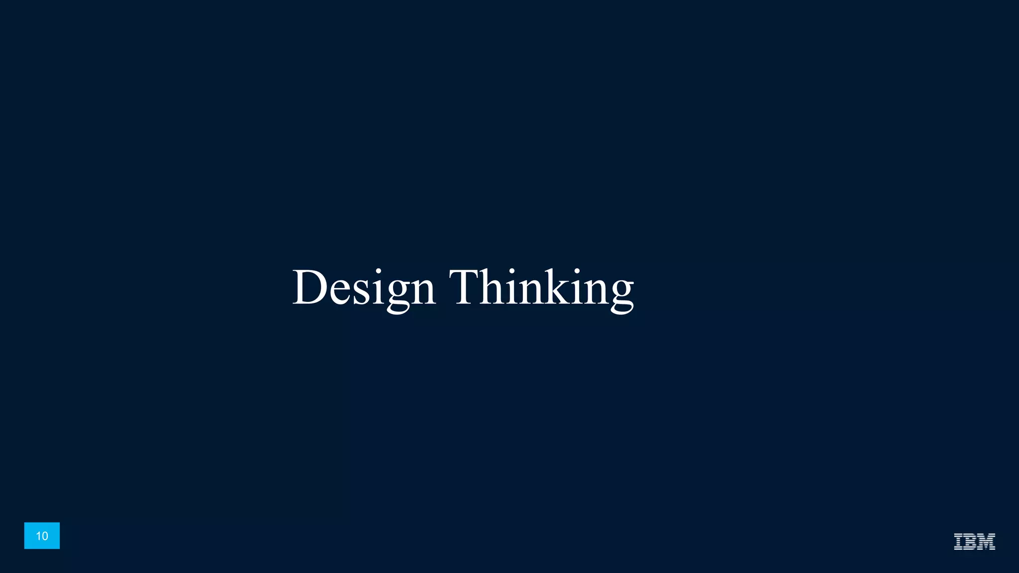 Design Thinking for AI - improve Efficiencies | PPTX