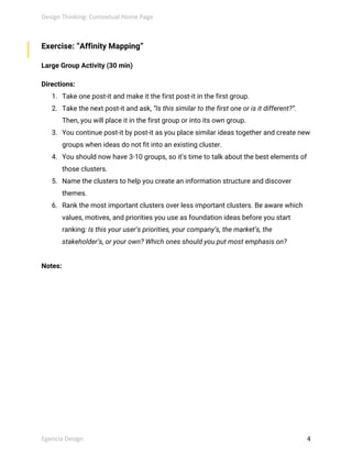 Design thinking worksheet | PDF