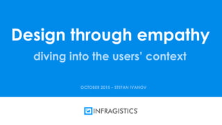 Design through empathy | PPT