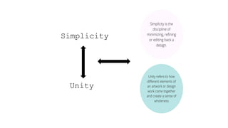 Design through unity and simplicity | PDF