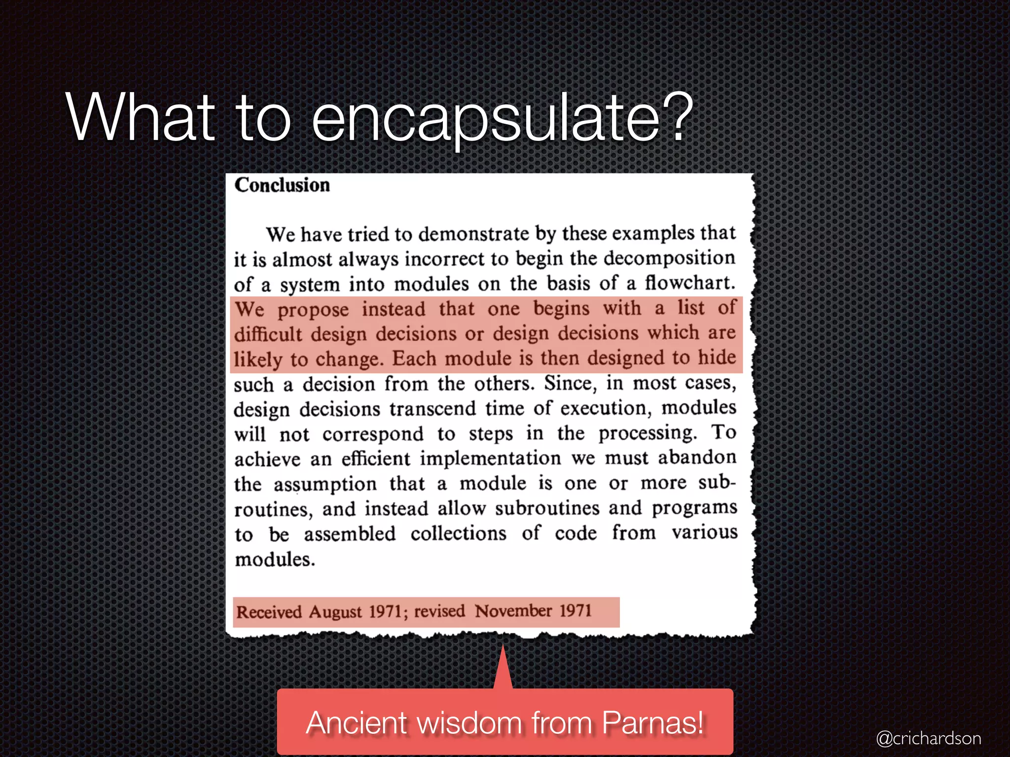 QConPlus 2021: Minimizing Design Time Coupling in a Microservice Architecture | PPT