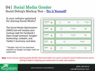 RezStream Webinar: Design tools for beginners | PPTX | Search | Internet