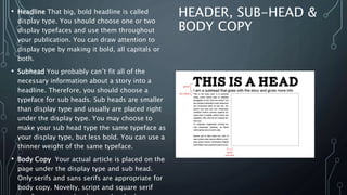 Design and type terms explained | PPT