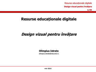 Designul vizual pentru invatare Istrate.pptx