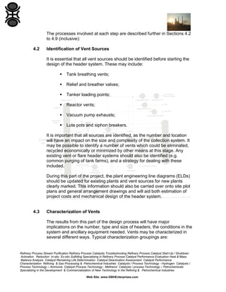 DESIGN OF VENT GAS COLLECTION AND DESTRUCTION SYSTEMS | PDF