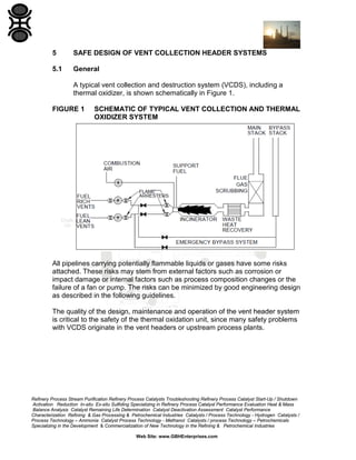 DESIGN OF VENT GAS COLLECTION AND DESTRUCTION SYSTEMS | PDF